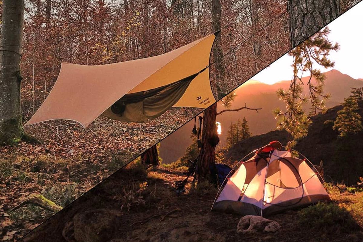 Que choisir entre une tente ou un hamac lors d'un bivouac